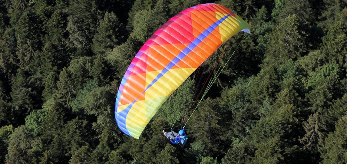 BGD KISS Hike and Fly Light Weight Paraglider | BGD-USA